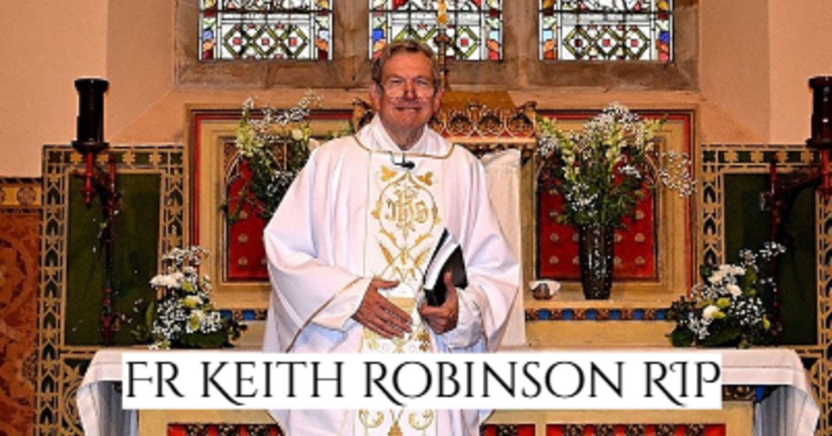 Fr Keith Robinson RIP | Parish of St Osmund