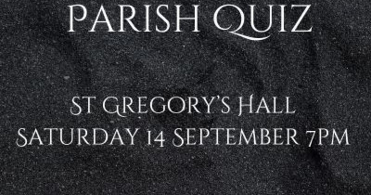 Parish Quiz | Parish of St Osmund